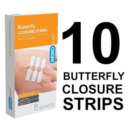 BUTTERFLY CLOSURE STRIPS – Amada First Aid