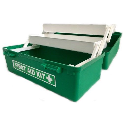 DOUBLE TRAY GREEN TACKLE FIRST AID BOX ONLY – Amada First Aid