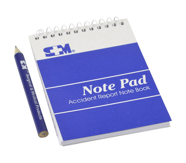 NOTEBOOK & PENCIL – Amada First Aid