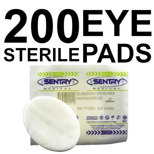 EYE PADS STERILE BOX 50 – Amada First Aid